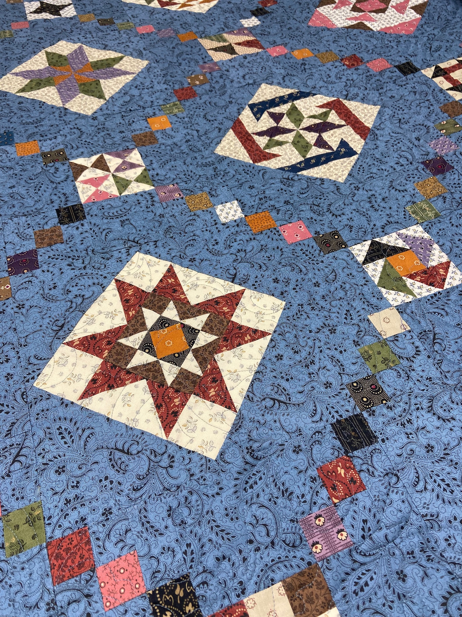 Piecemaker Sampler Quilt, Pam Buda, Marcus Designs, Traditional Quilt ...