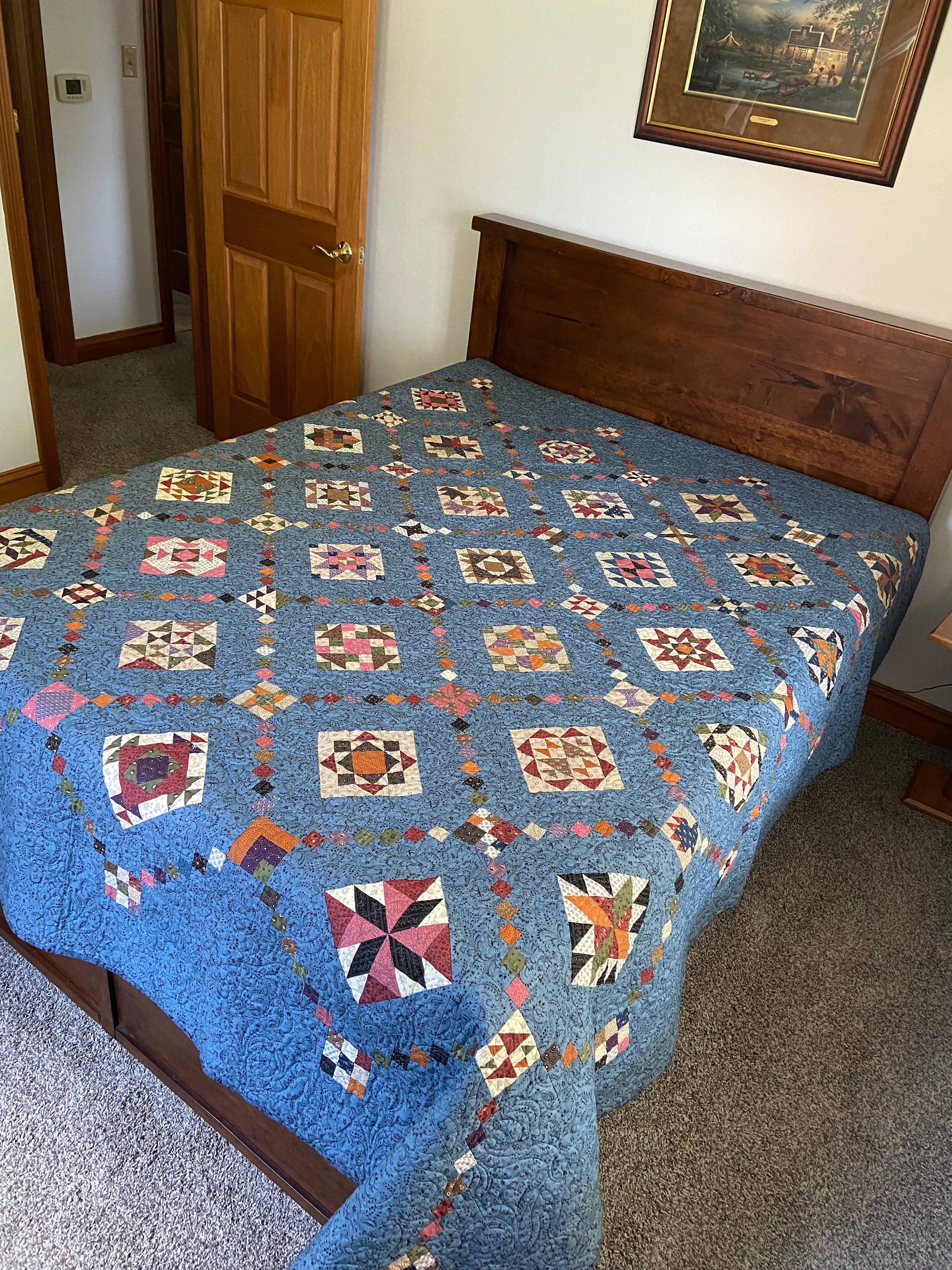 Piecemaker Sampler Quilt, Pam Buda, Marcus Designs, Traditional Quilt ...