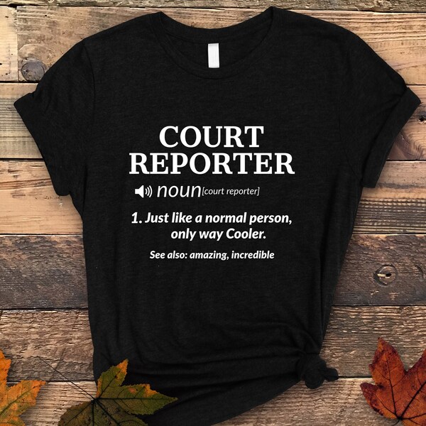 Court Reporter - Etsy