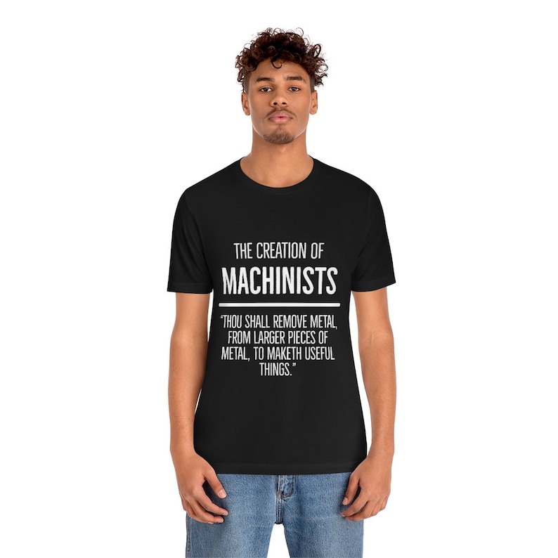 Machinist Funny Quote Shirt, Machinist T Shirt, Machinist Gift, Cnc ...