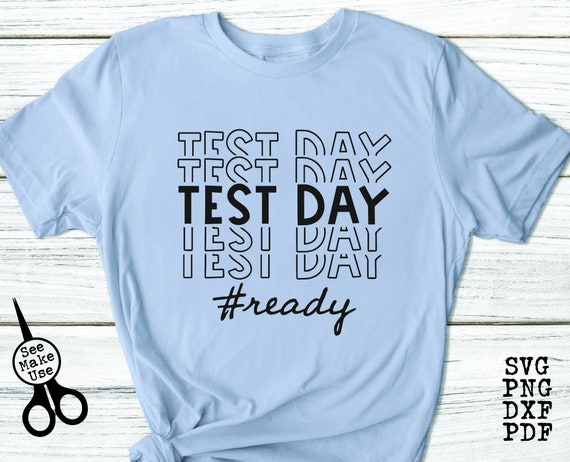 Testing Teacher Shirt Svgpngdxfpdf Clip Art Digital - Etsy