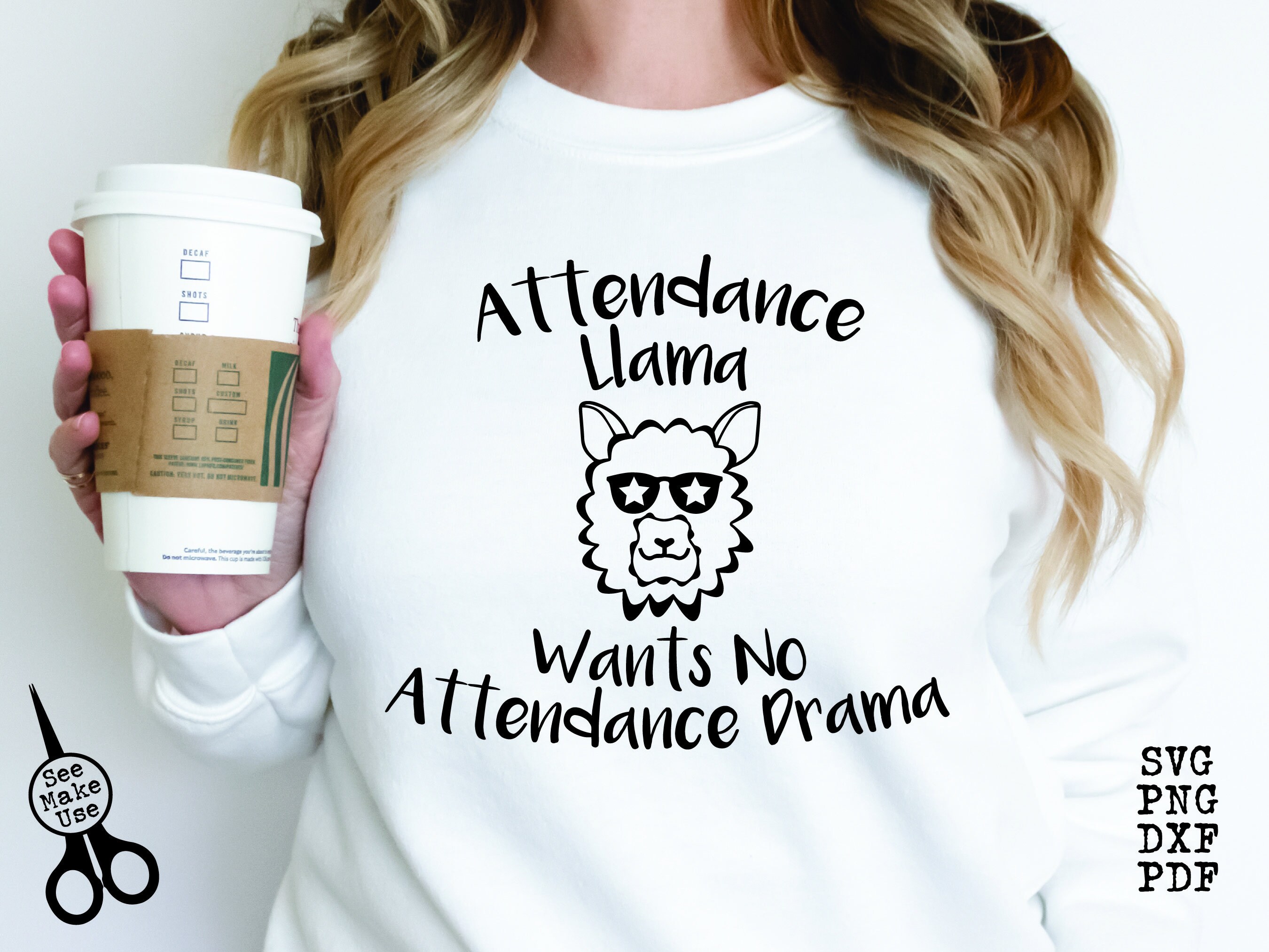 Attendance Shirt Bundle 1 Svg|png|dxf|pdf Clip Art Digital Download ...