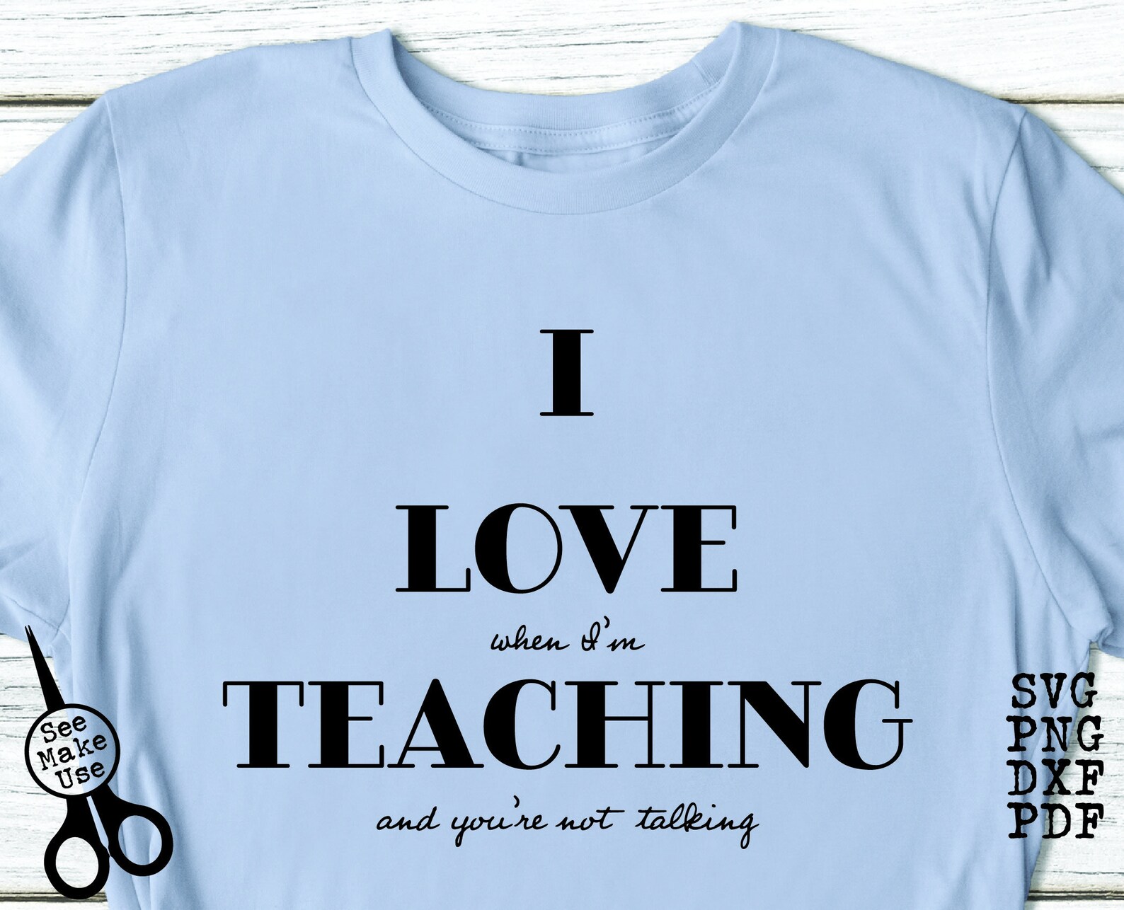 Funny Teacher Shirt Svgpngdxfpdf Clip Art Digital Download - Etsy