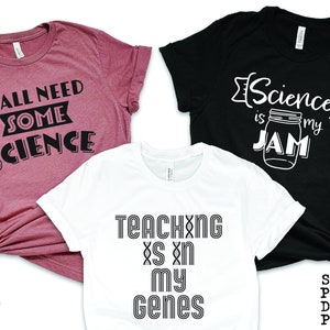 Science Teacher Shirt Bundle 1 Svg|png|dxf|pdf Clip Art Digital ...