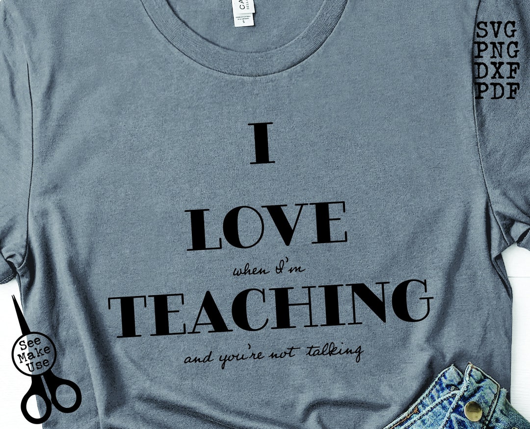 Funny Teacher Shirt Svg|png|dxf|pdf Clip Art Digital Download Graphic ...