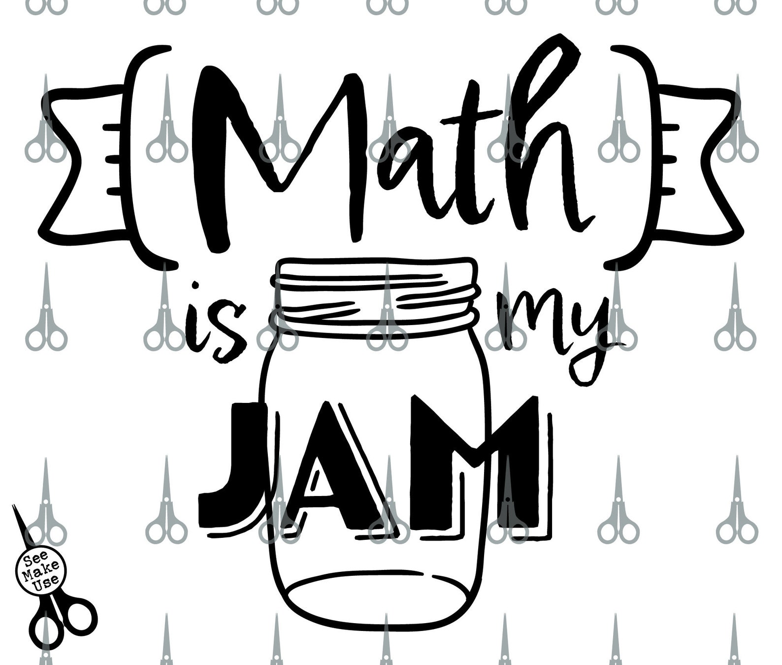 Math is My Jam Shirt Svgpngdxfpdf Clip Art Digital Download - Etsy