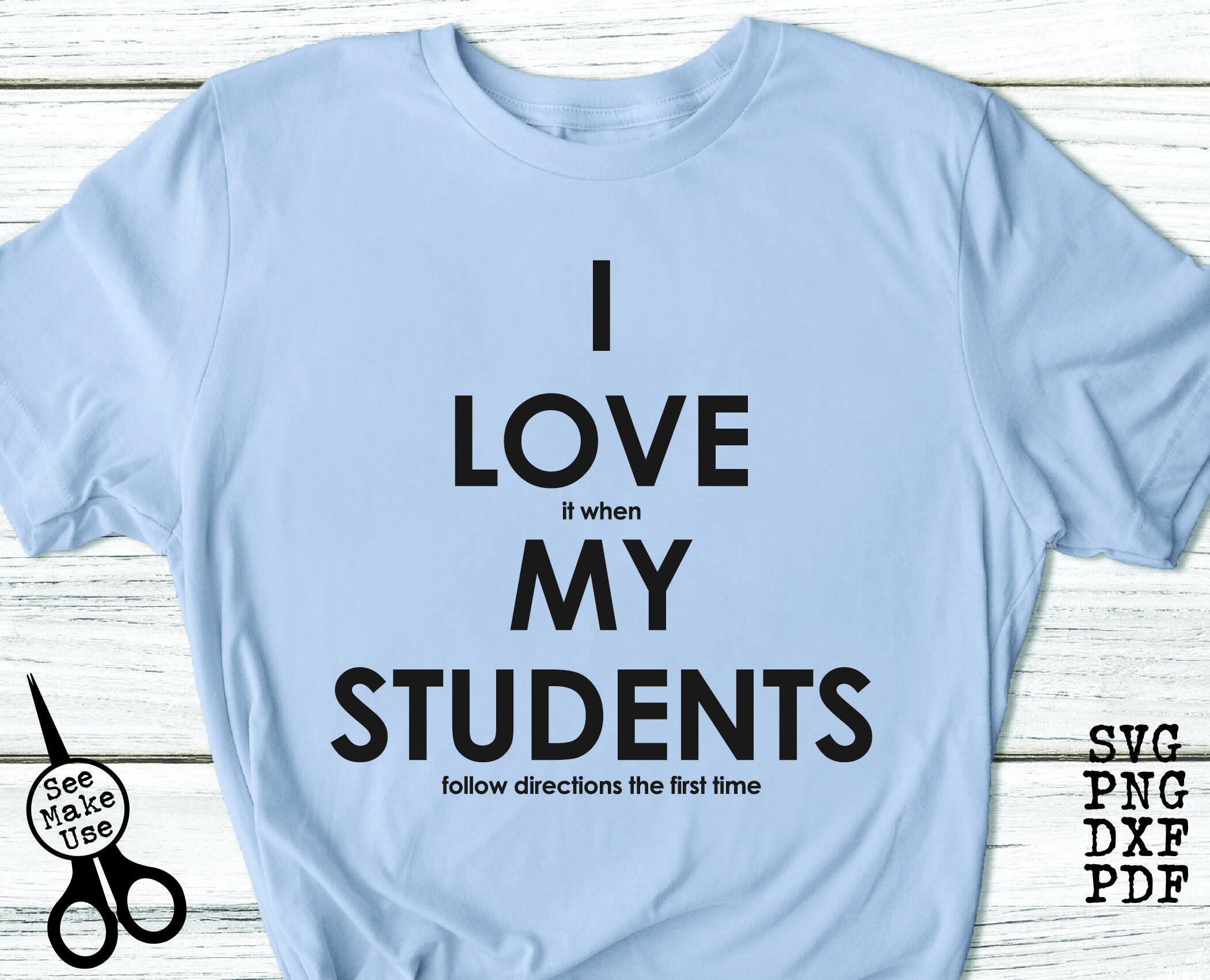 Funny Teacher Shirt Svgpngdxfpdf Clip Art Digital Download - Etsy
