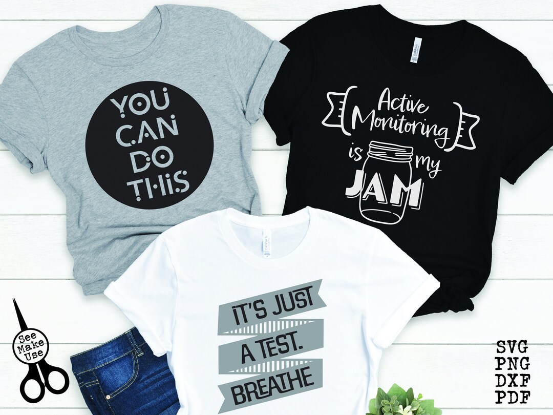 Testing Teacher Shirt Bundle 1 Svg|png|dxf|pdf Clip Art Digital ...