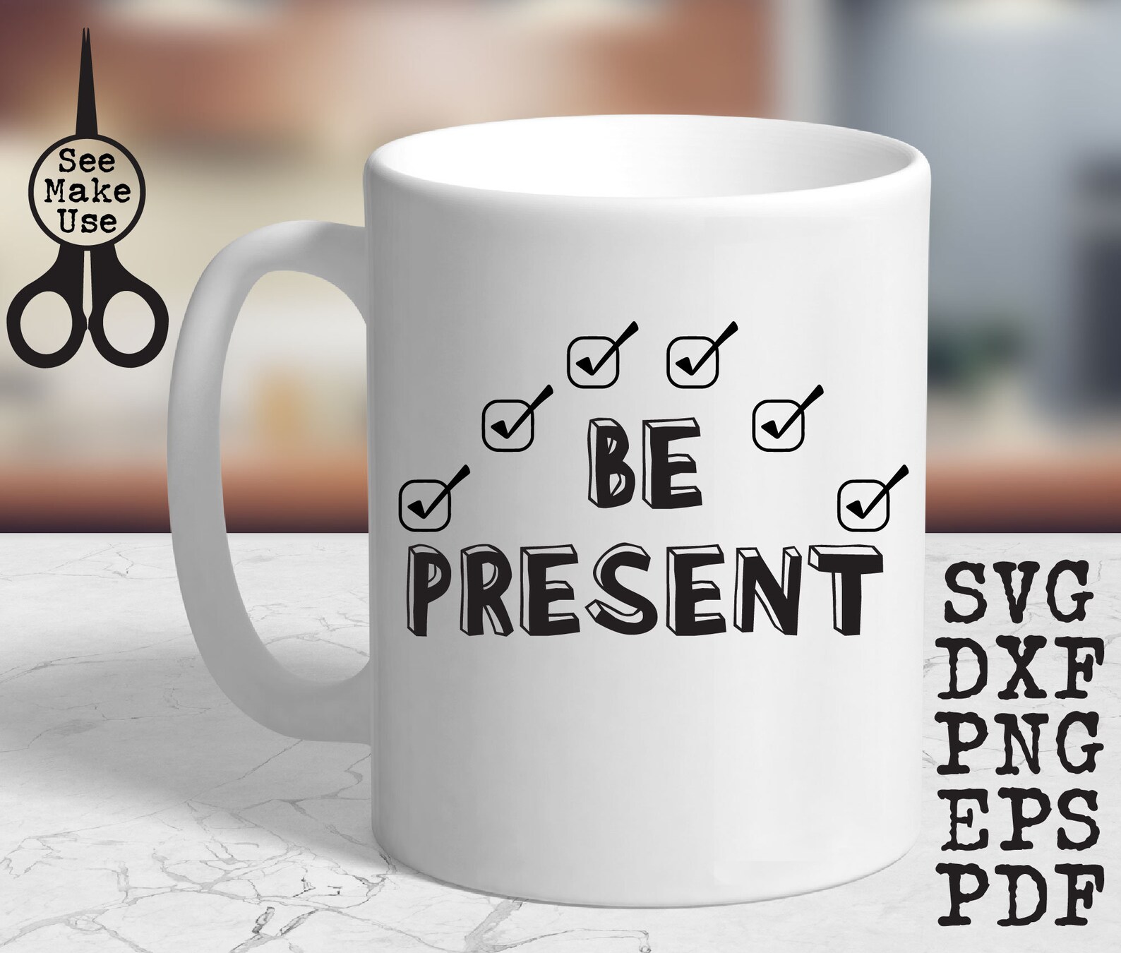Be Present Attendance Shirt Svg, Png, Eps, Dxf, Pdf, Clip Art Digital ...