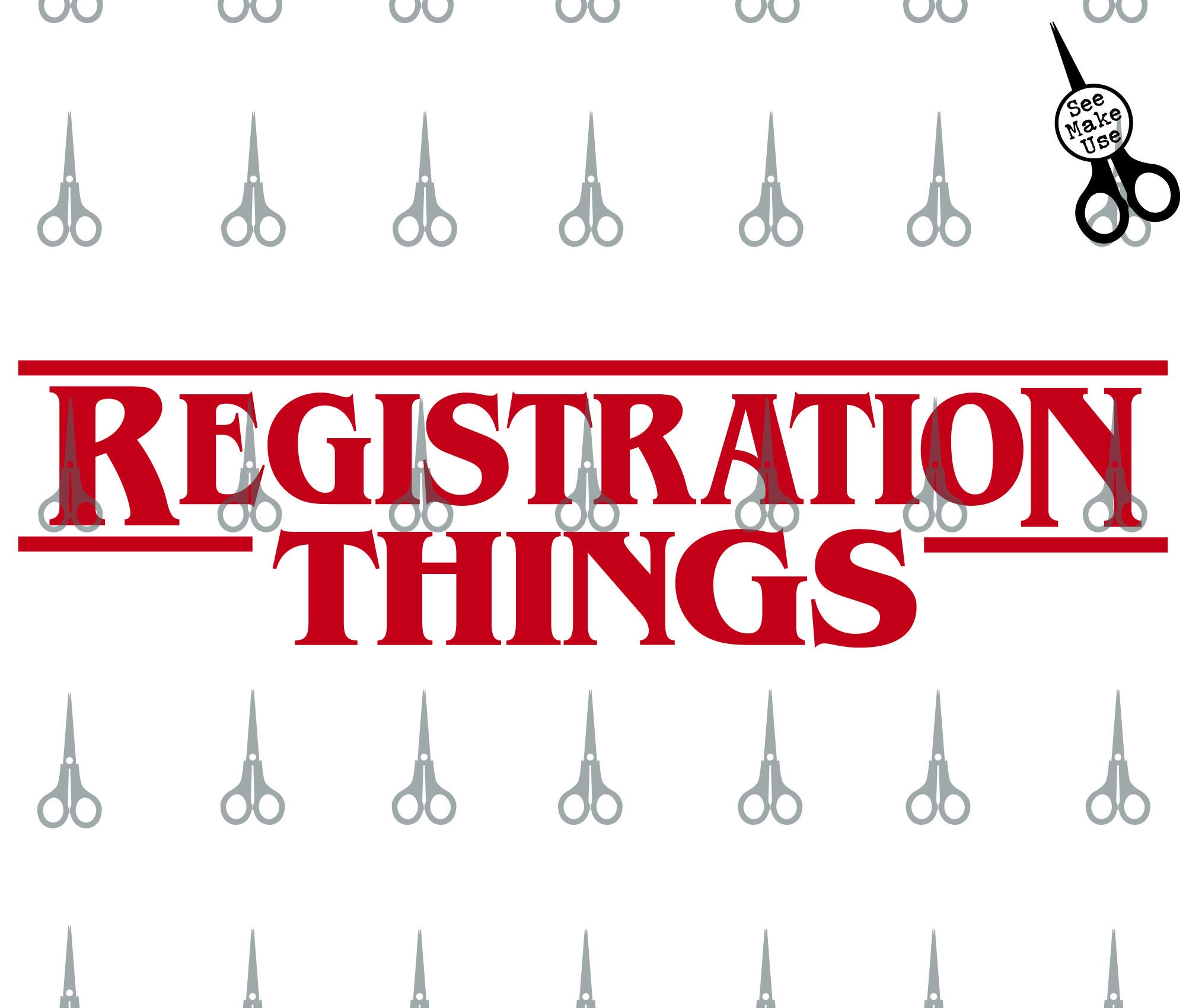 Registration Things Shirt Svg|png|dxf|pdf Clip Art Digital Download ...
