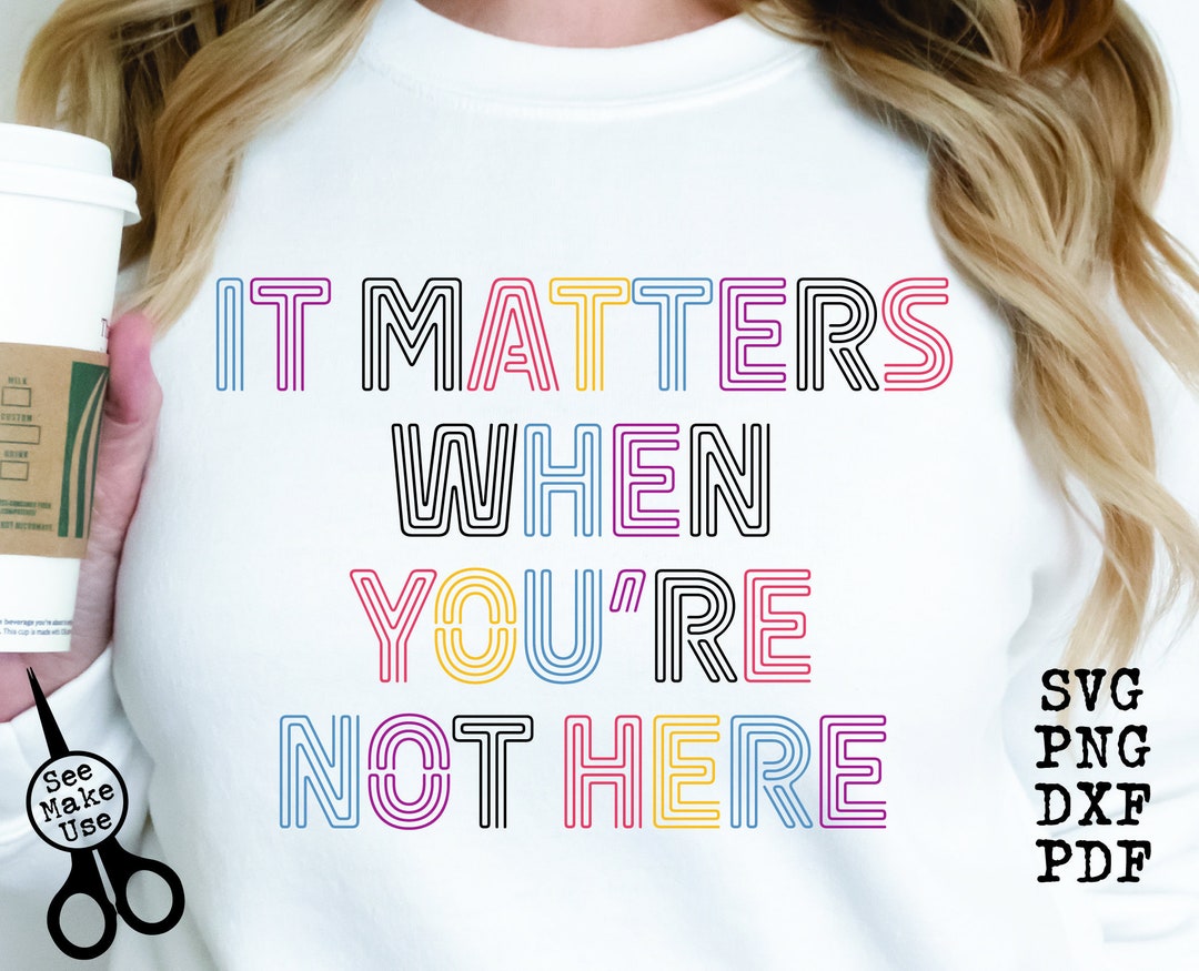 Attendance Shirt Svg|png|dxf|pdf Clip Art Digital Download Graphic Cut ...