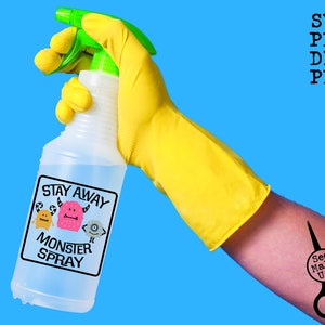 Stay Away Monster Spray Svg|png|dxf|pdf Clip Art Digital Download ...