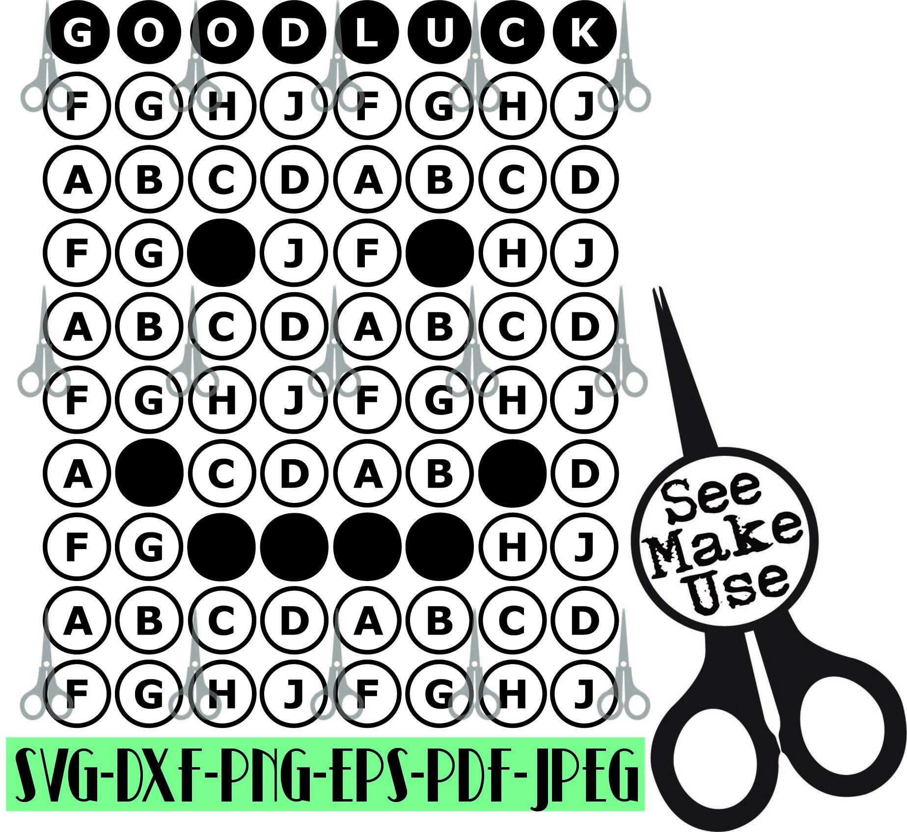 Good Luck STAAR Testing Shirt SVG, PNG, Eps, Dxf, Pdf, Jpeg, Clip Art ...