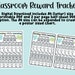 Classroom Reward Tracker Student Reward Tracker Behavior Management ...