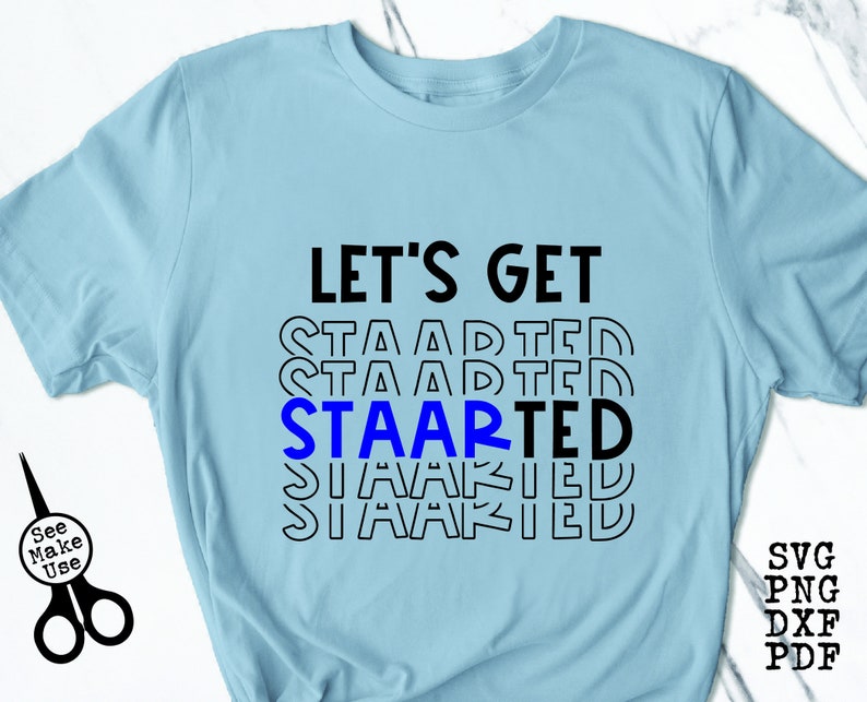 STAAR Testing Teacher Shirt Svg|png|dxf|pdf Clip Art Digital Download ...