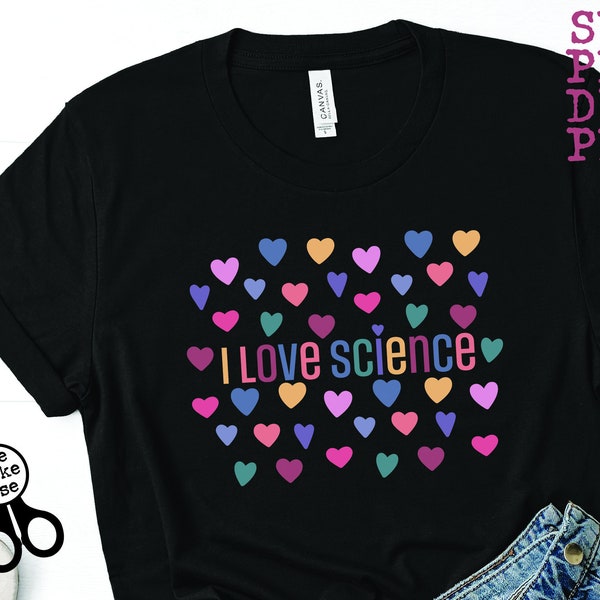 I Love Science - Etsy