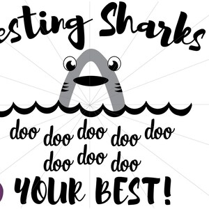 Testing Sharks Doo Doo Shirt Svg, Png, Eps, Dxf, Pdf, Clip Art Digital ...