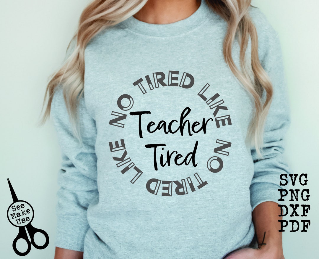 Overworked Teacher Clipart Image