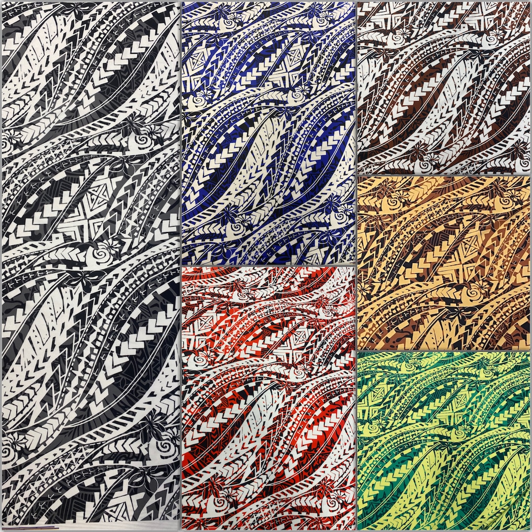 GTEX Collection - Polynesian Fabric -tactical Tribal Tattoo Design ...