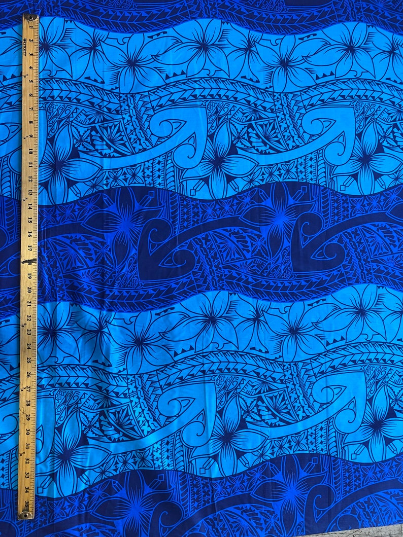 GTEX Collection - Polynesian Fabric -tribal Tattoo and Floral Design ...
