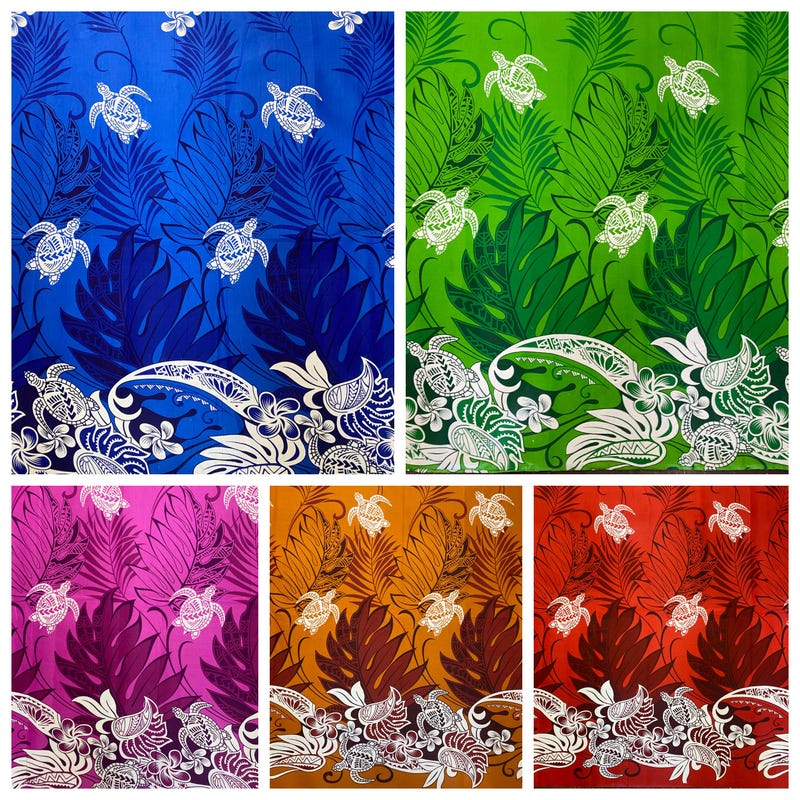 Border Print Fabric - Etsy