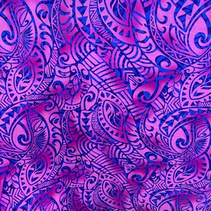 GTEX Collection Tribal Elegance - Polynesian Fabric - Tribal Tattoo ...