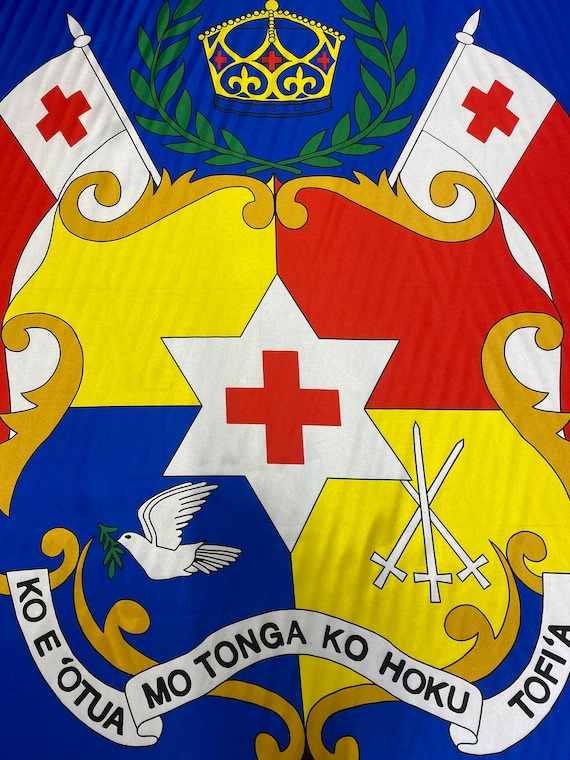 Kingdom Of Tonga Logo Coat Of Arms Of Tonga Wikipedia