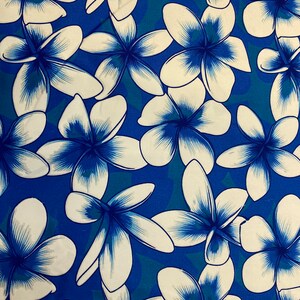 New Aloha Print - Tropical Floral Polynesian Hawaiian Fabric by the ...