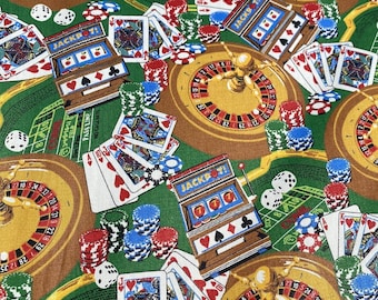 Las Vegas Fabric Viva Las Vegas by Allisonbeilkedesigns - Etsy