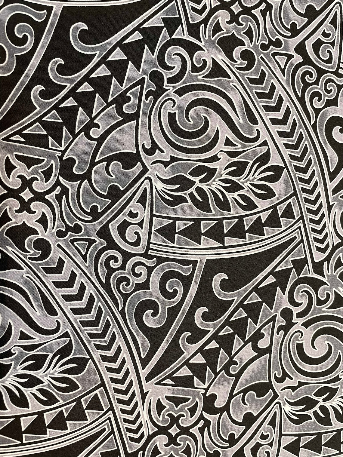 Polynesian Tapa Fabric Tribal Tattoo Hawaiian Cute and - Etsy