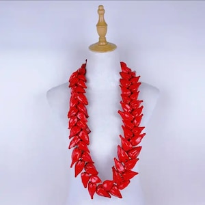 Polynesian, Samoan, Tongan Men's Traditional - Ula Fala Necklace ...