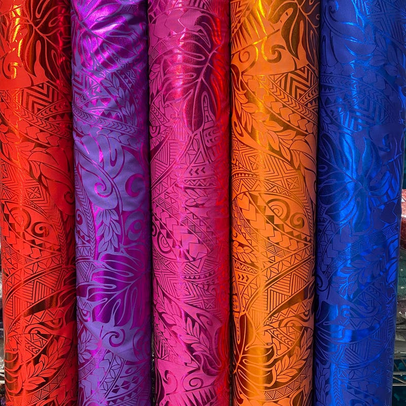 Samoan Fabric - Etsy