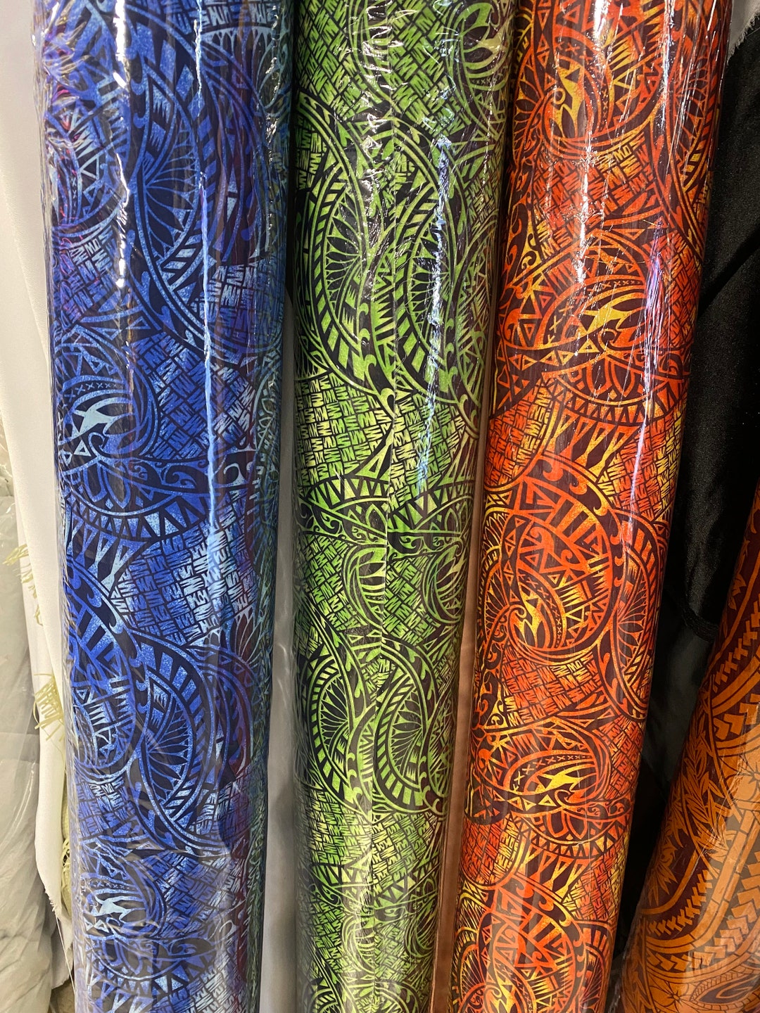 GTEX Collection- Polynesian Fabric - Tribal Tattoo, Hawaiian, Island ...