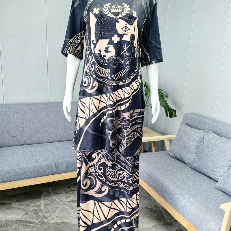 Samoan Puletasi - Etsy