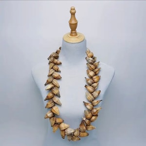 Polynesian, Samoan, Tongan Men's Traditional - Ula Fala Necklace ...