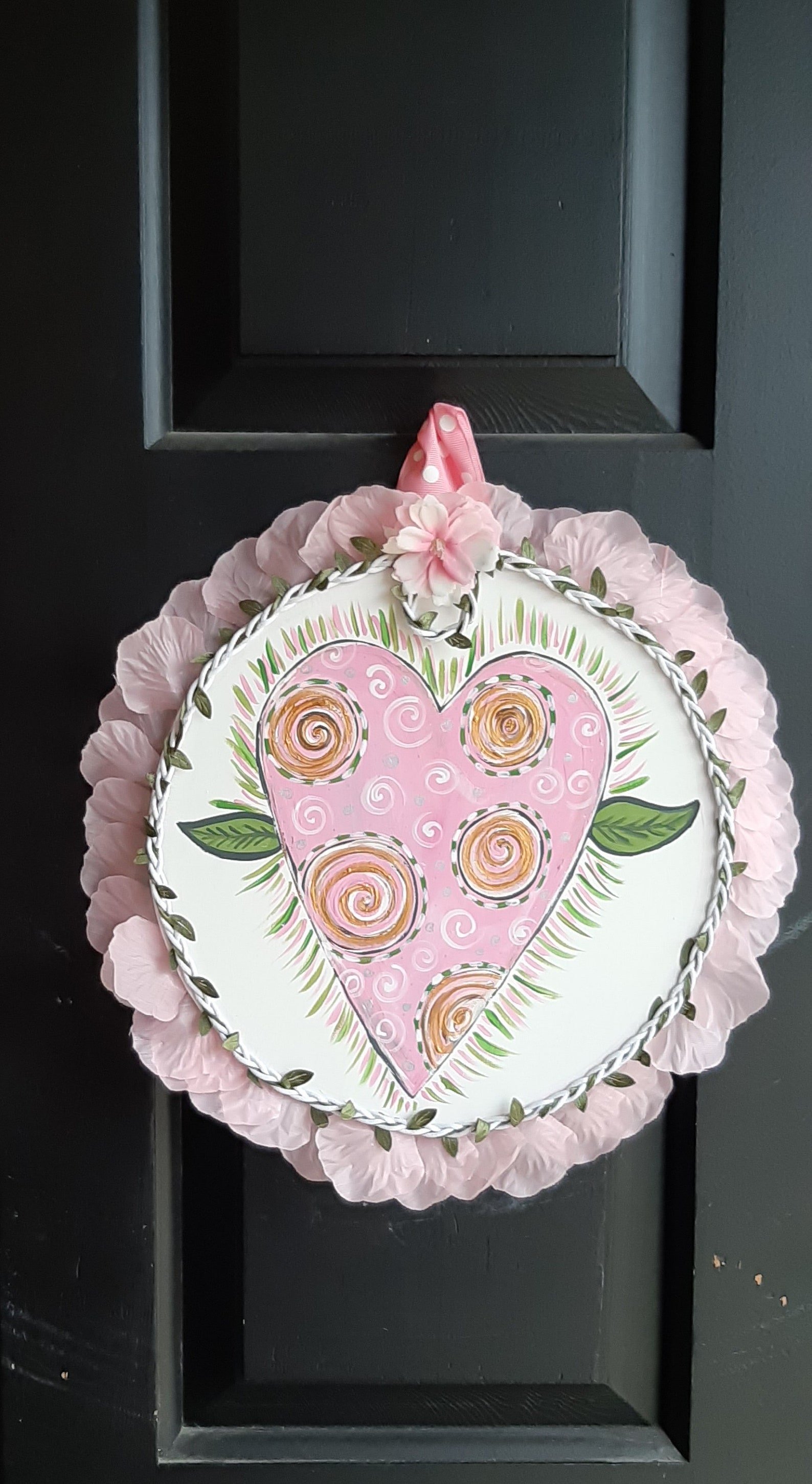 Heart of Whimsy Circle Wall Hanging - Etsy