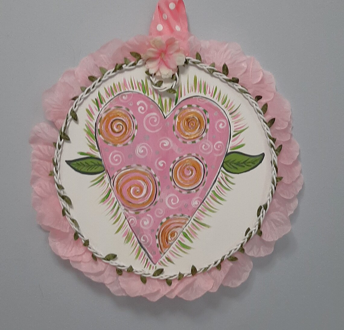 Heart of Whimsy Circle Wall Hanging - Etsy