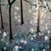 Winter Forest Fused Glass Curve - Etsy