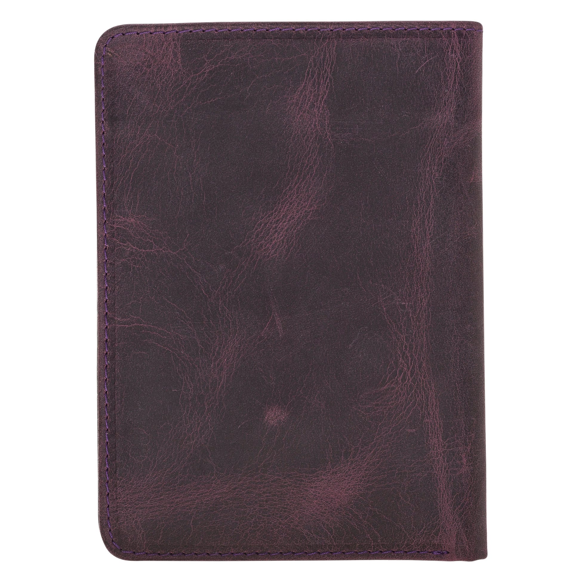 Police Badge Wallet Universal Fit Full Grain Leather-purple - Etsy