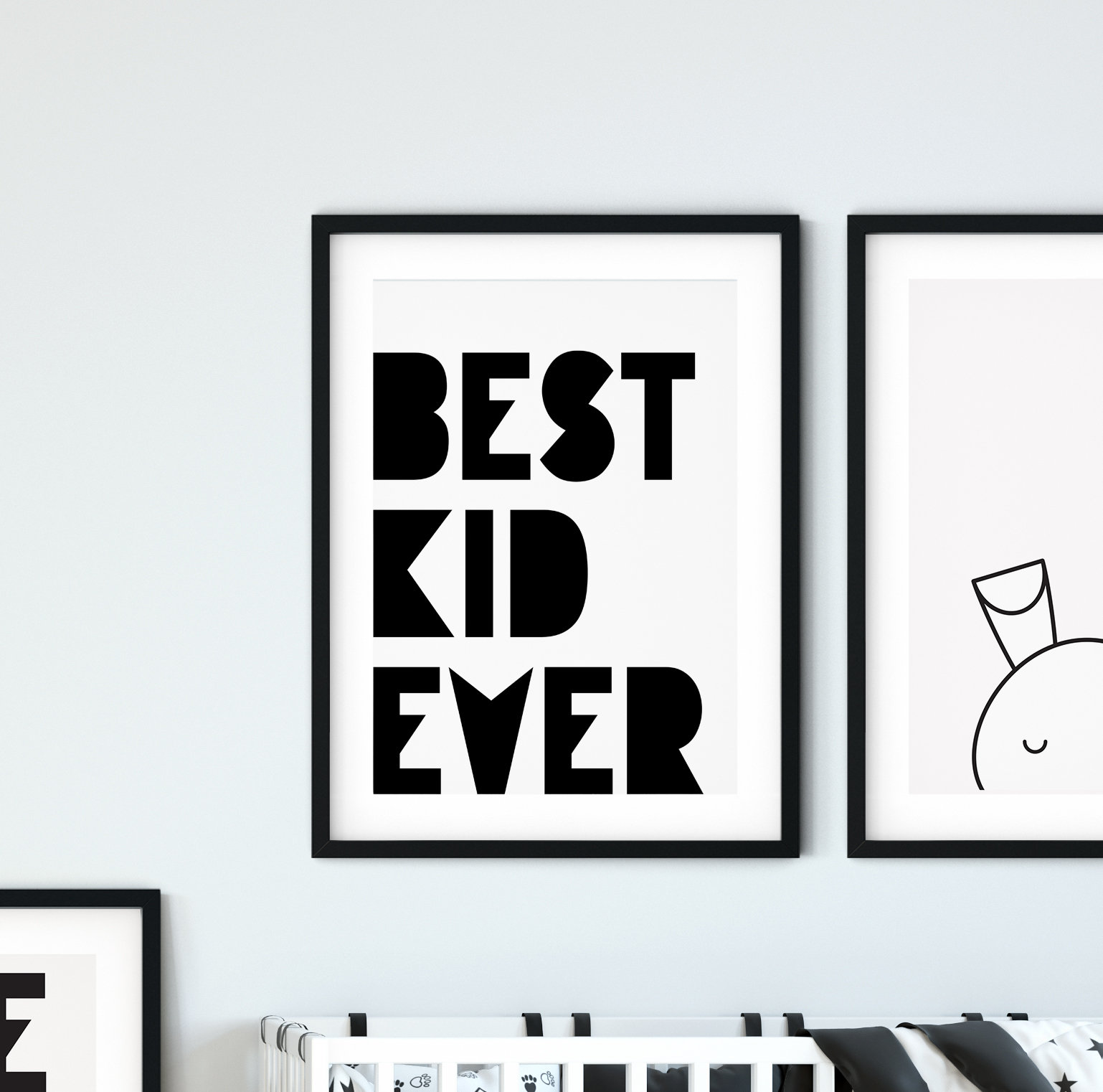 BEST KID EVER Print, Digital Download, Nursery Print, Gift, Home Print ...