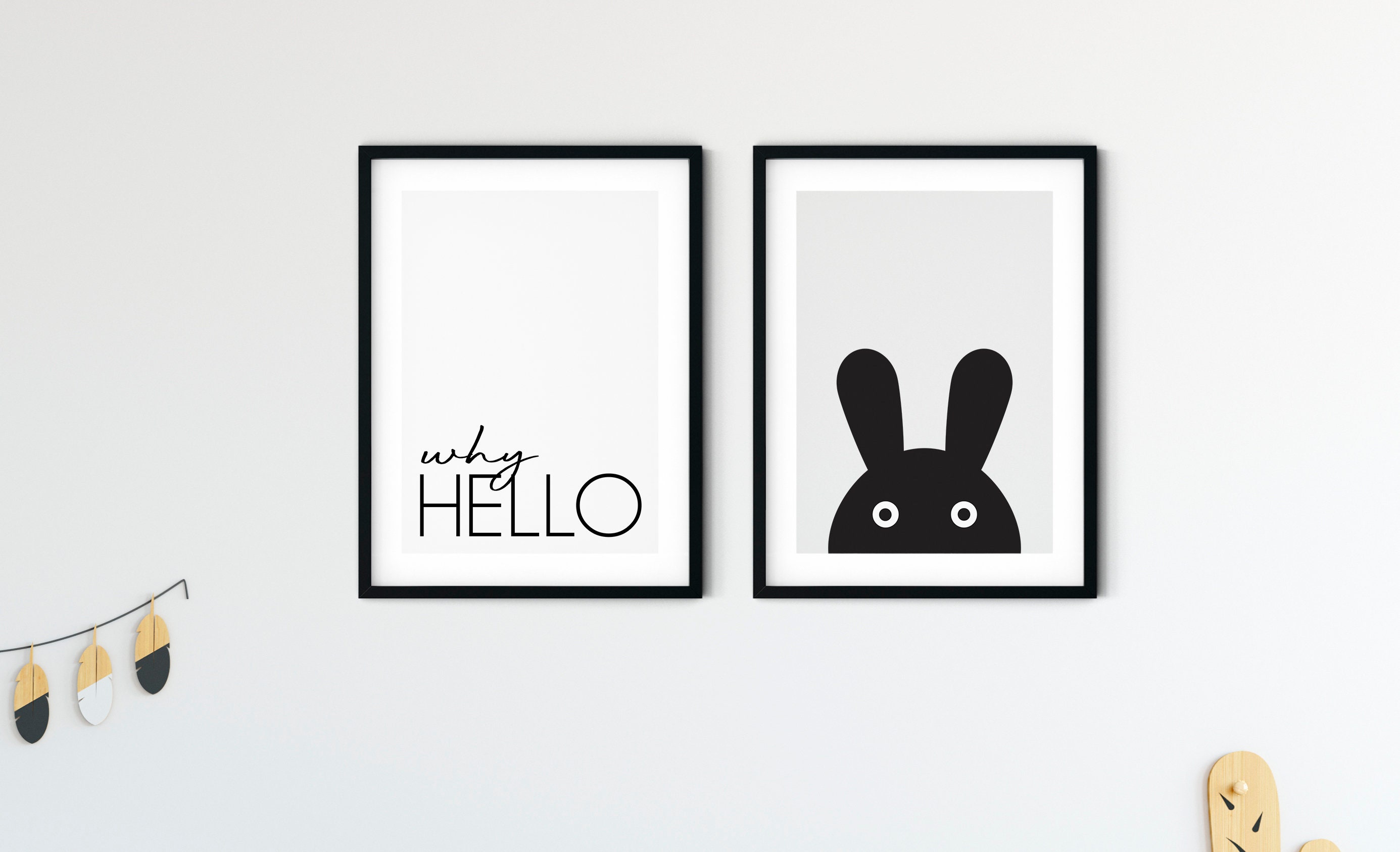 WHY HELLO PRINT, Digital Download, Nursery Print, Gift, Home Print ...