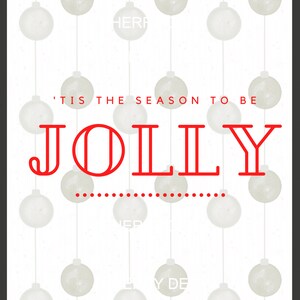 Tis' the Season to Be Jolly, 8x10 Instant Digital Download, Gift for ...