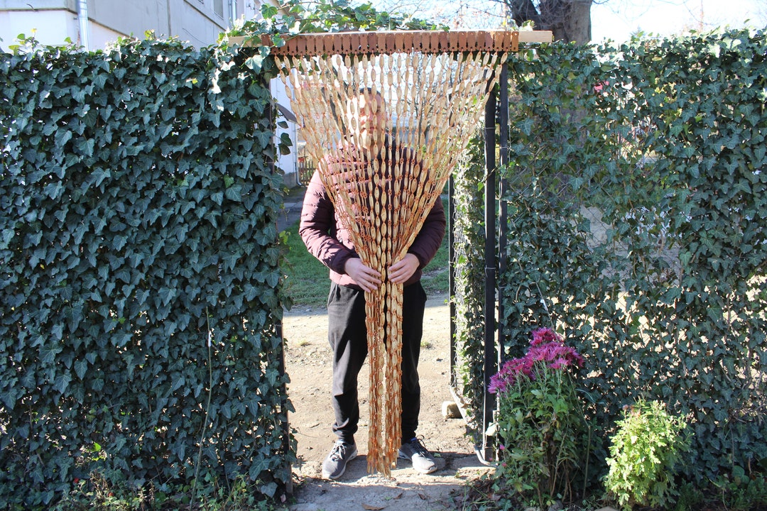 Beaded Curtains Any Size/ Made in Ukraine/ Door Beads/ Beaded Door ...