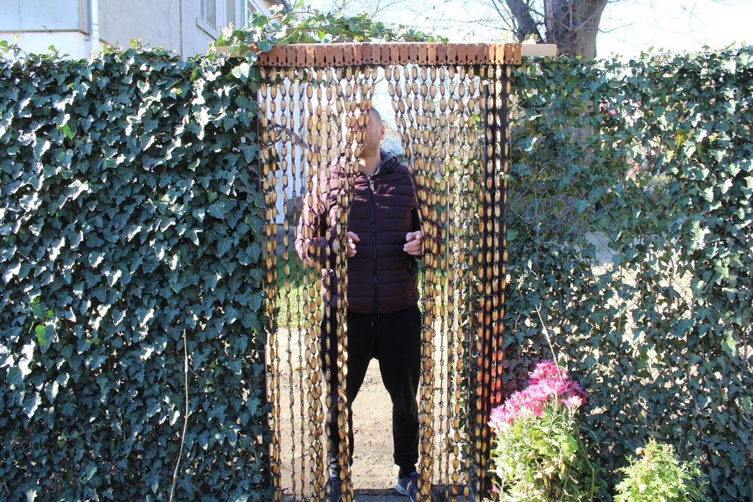 Beaded Curtains Any Size/ Made in Ukraine/ Door Beads/ Beaded Door ...