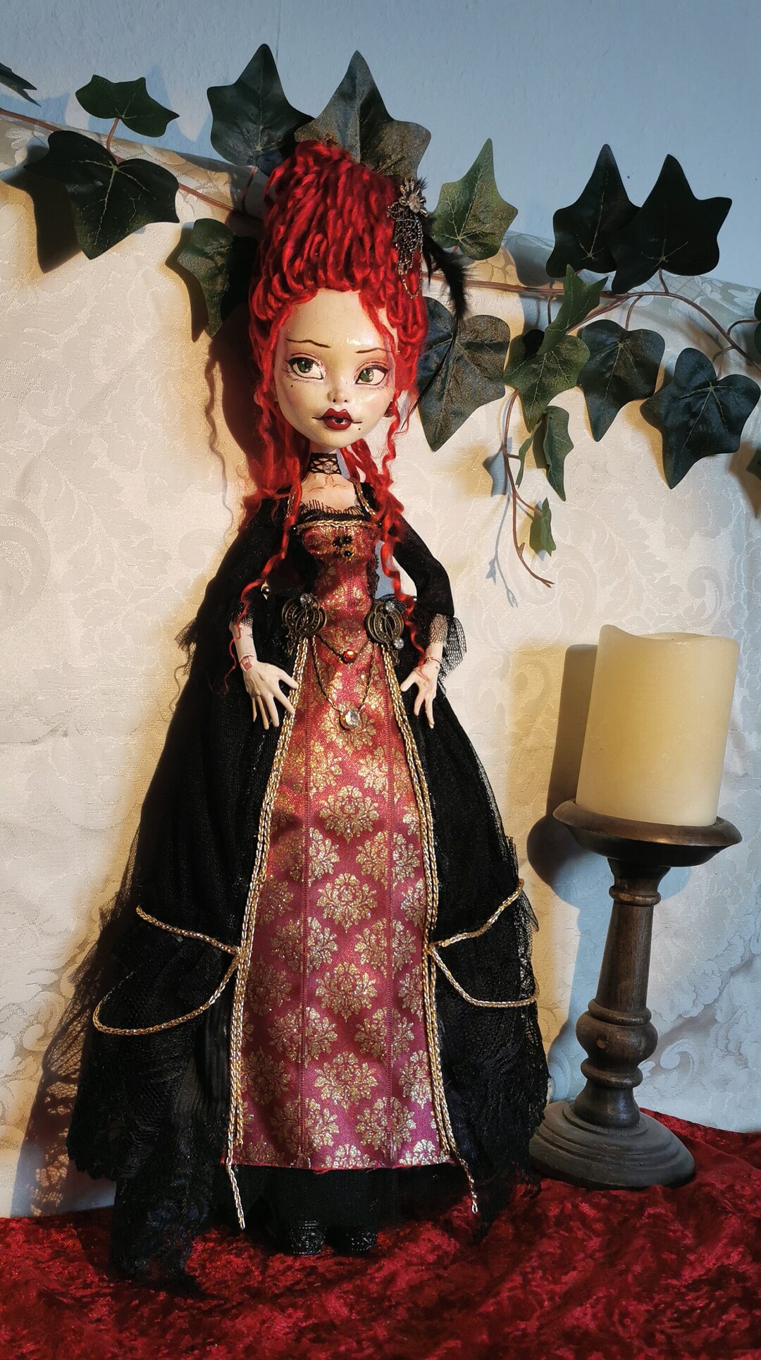 Baroque Monster High Doll Ooak - Etsy