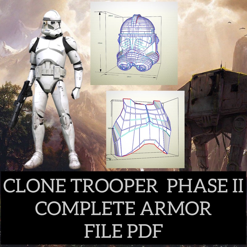 Clone Trooper Armor Cosplay - Etsy