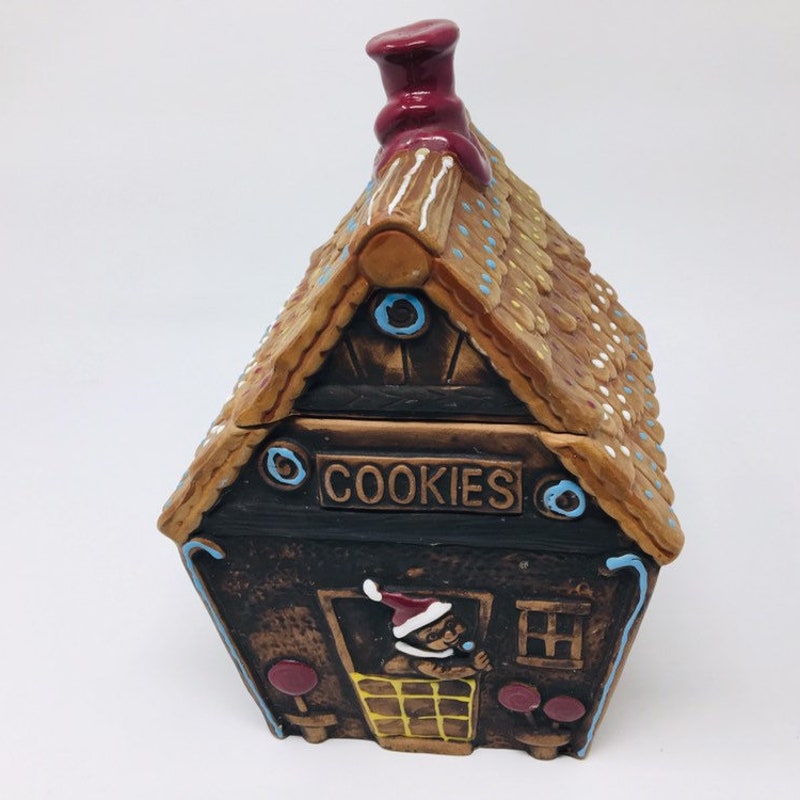 House Cookie Jar - Etsy