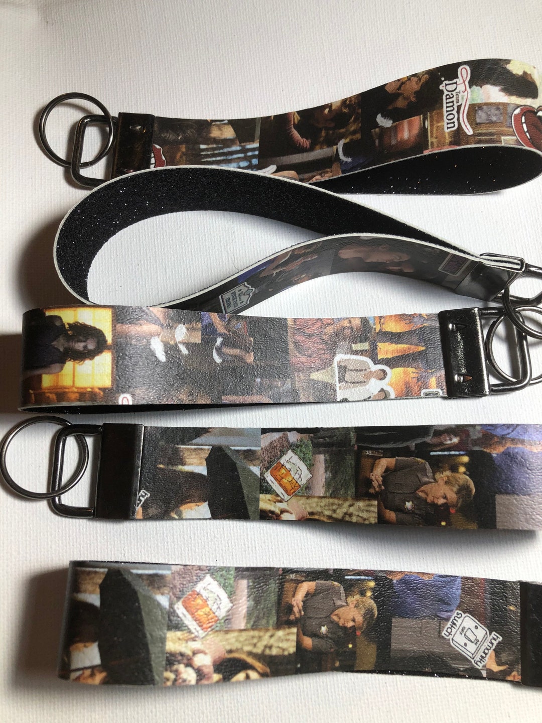 Faux Leather Vampire Diaries Key Fob Lanyard - Etsy