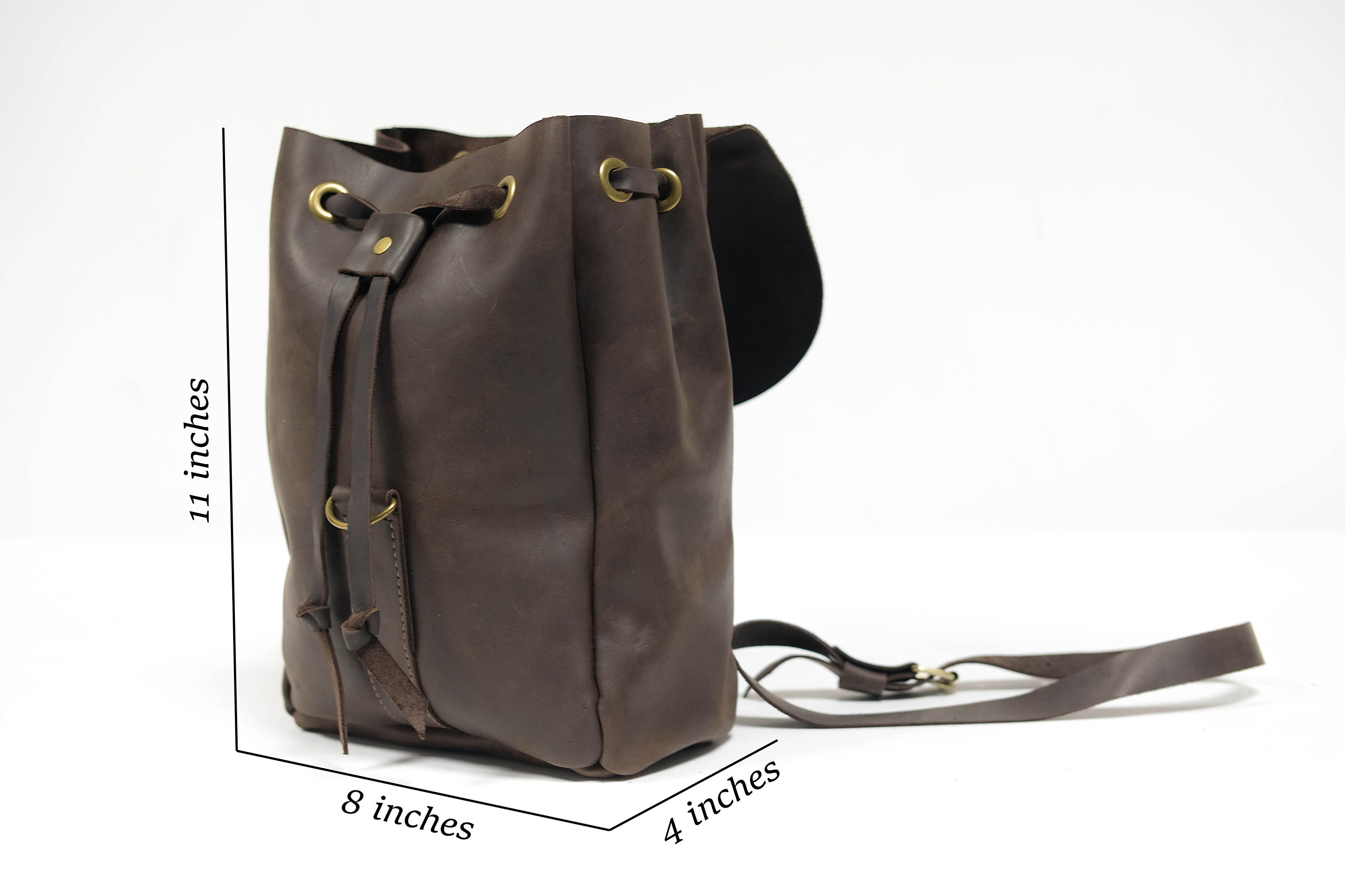 Leather Backpack Women / Women Leather Backpack / Leather Bag | Etsy