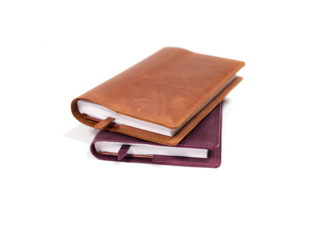 Leuchtturm1917 Leather Notebook Cover, Leather Book Cover, Leather ...